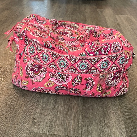 Vera Bradley | Bags | Vera Bradley Pink Paisley Weekender Bag | Poshmark
